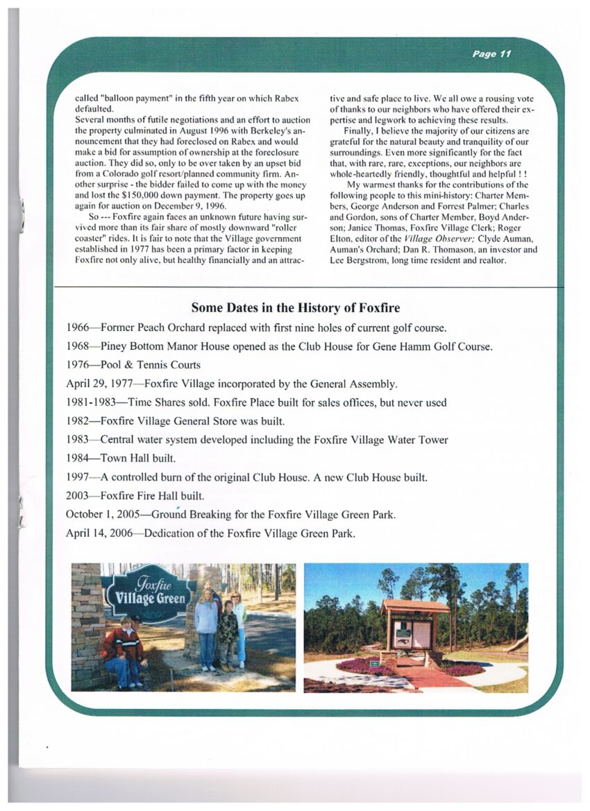 History of Foxfire Village – Inside Foxfire Village