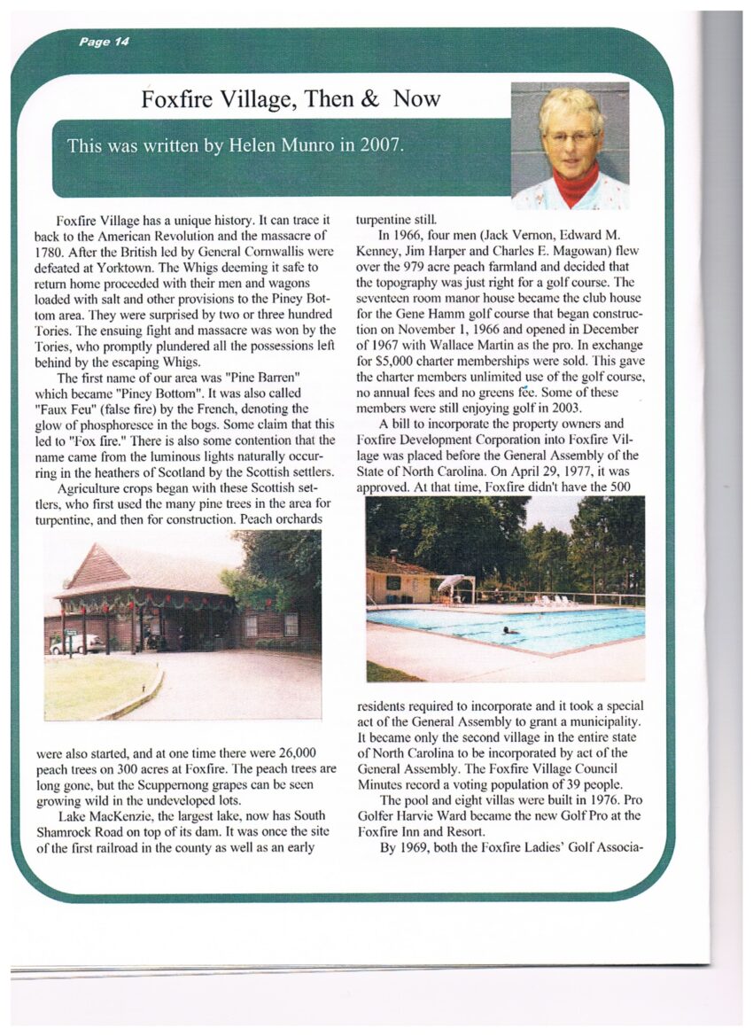 History of Foxfire Village – Inside Foxfire Village